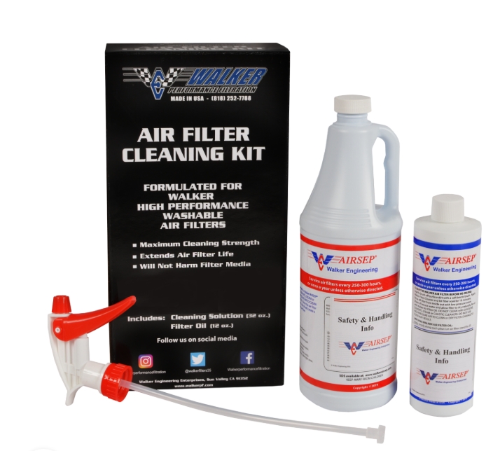 Walker Performance Blue Air Filter Cleaning Kit - Apex Chassis